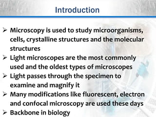 Microscopy . | PPTX