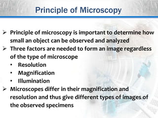 Microscopy . | PPTX | Photography | Arts and Crafts