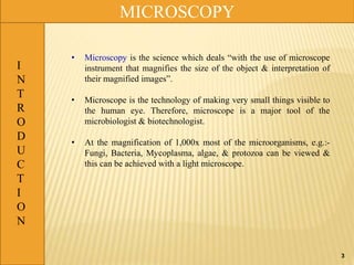 Microscopy | PPTX