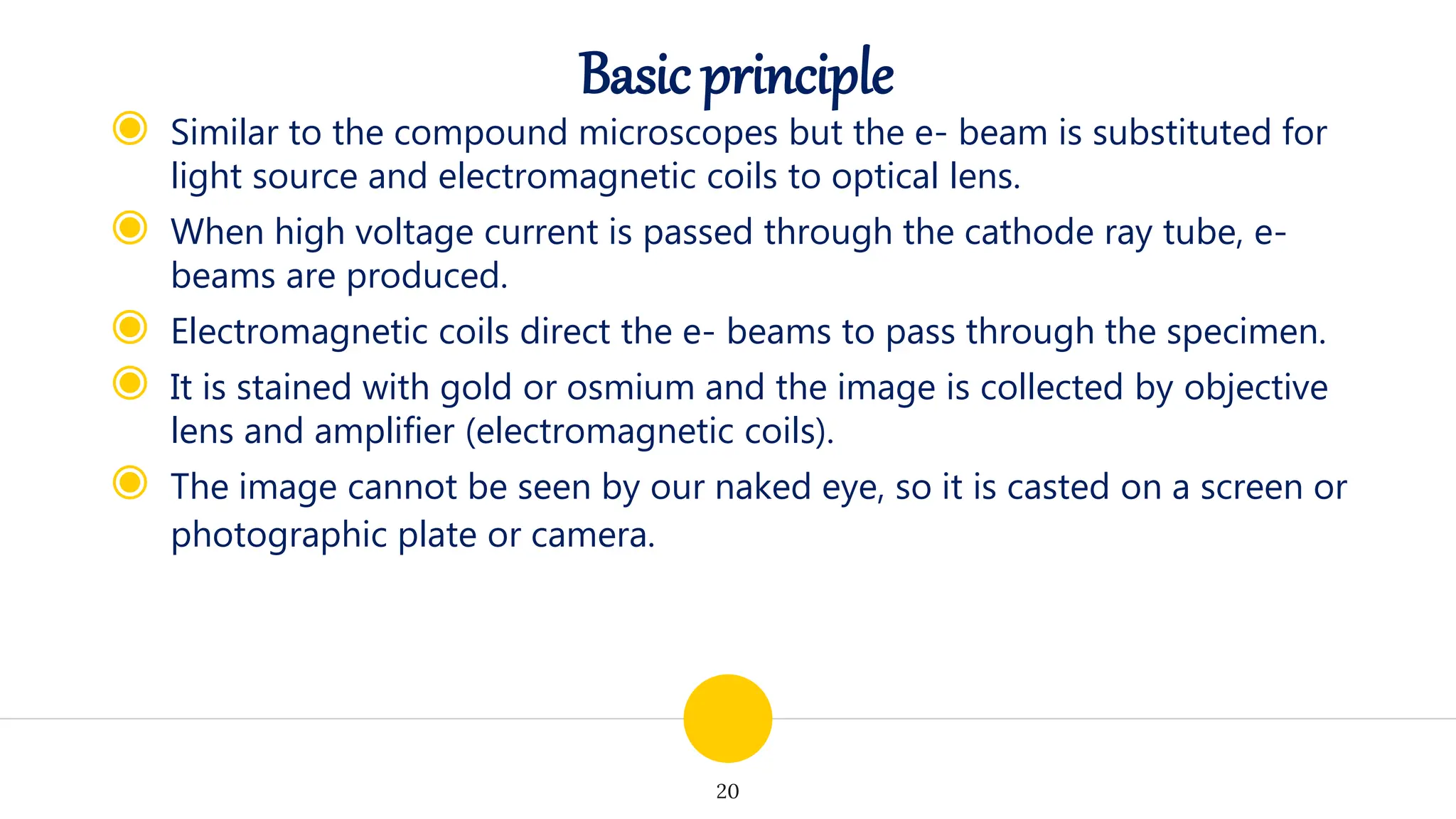 Principles of microscopy: A microscope is an instrument that produces ...