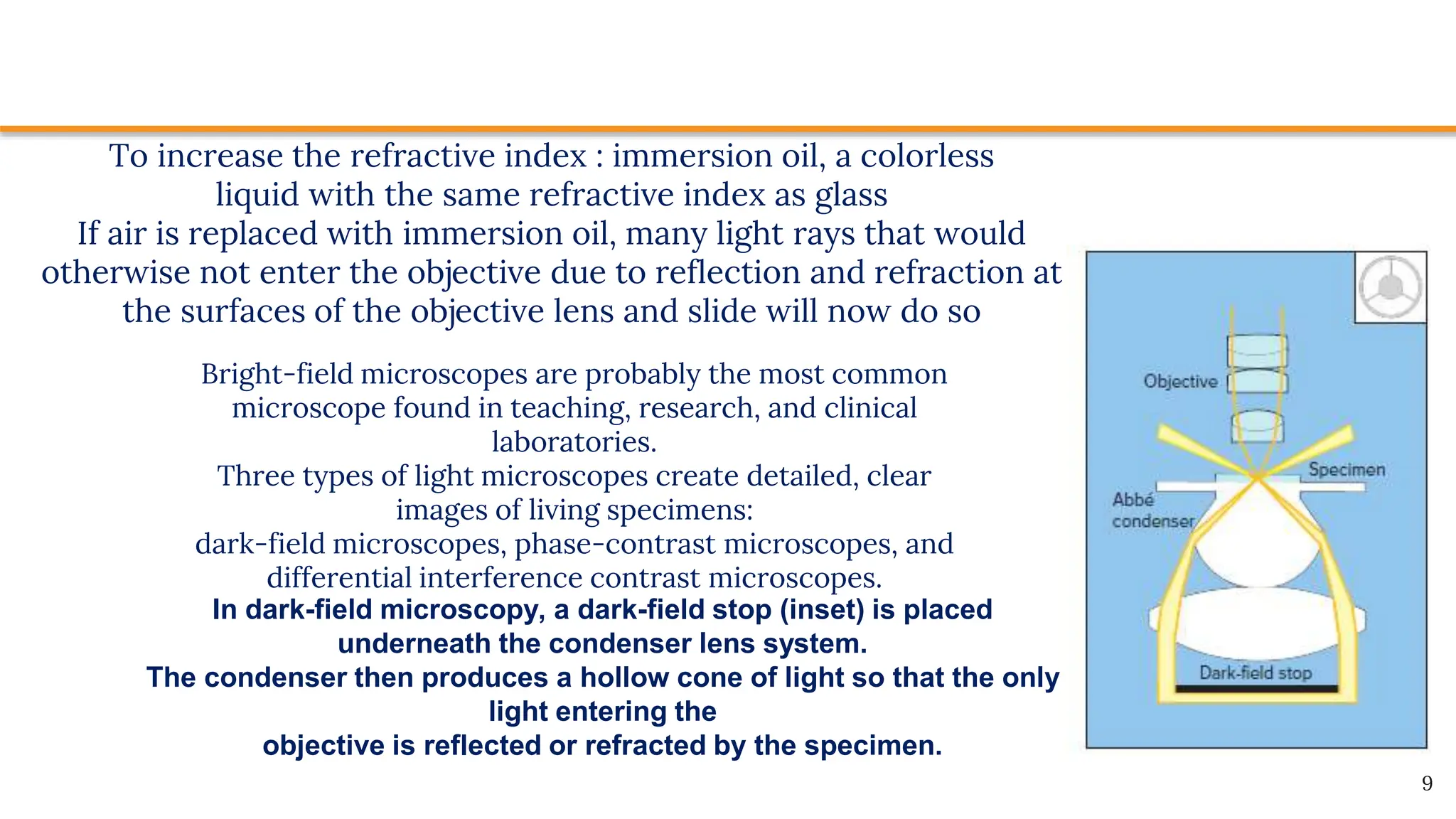 Principles of microscopy: A microscope is an instrument that produces ...