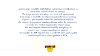 Principles of microscopy: A microscope is an instrument that produces ...