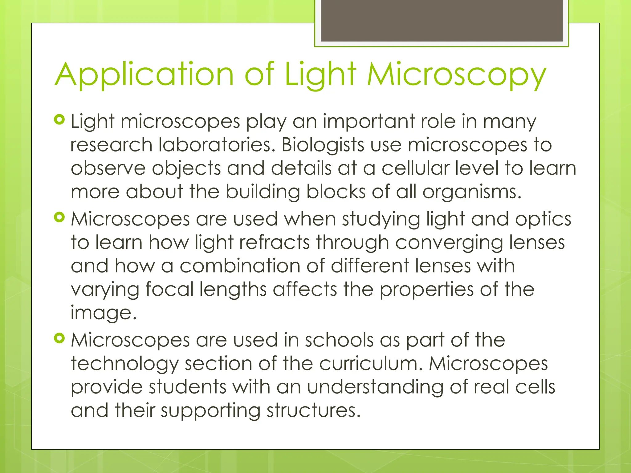 MICROSCOPY, Light Microscopy, Magnification, Resolution, Contrast.pptx