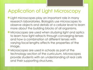 MICROSCOPY, Light Microscopy, Magnification, Resolution, Contrast.pptx