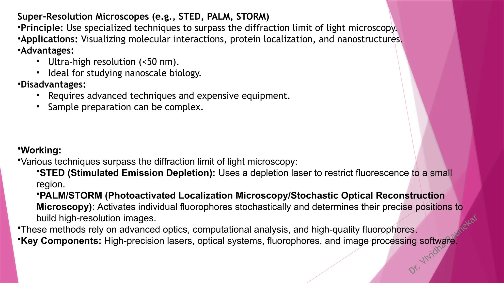 Understanding cell biology with microscopy | PPTX