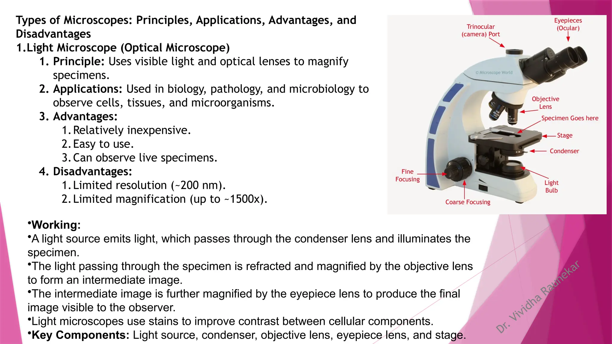 Understanding cell biology with microscopy | PPTX