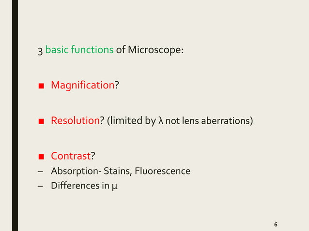 Applications of microscopy in bacteriology and its advancements | PPTX