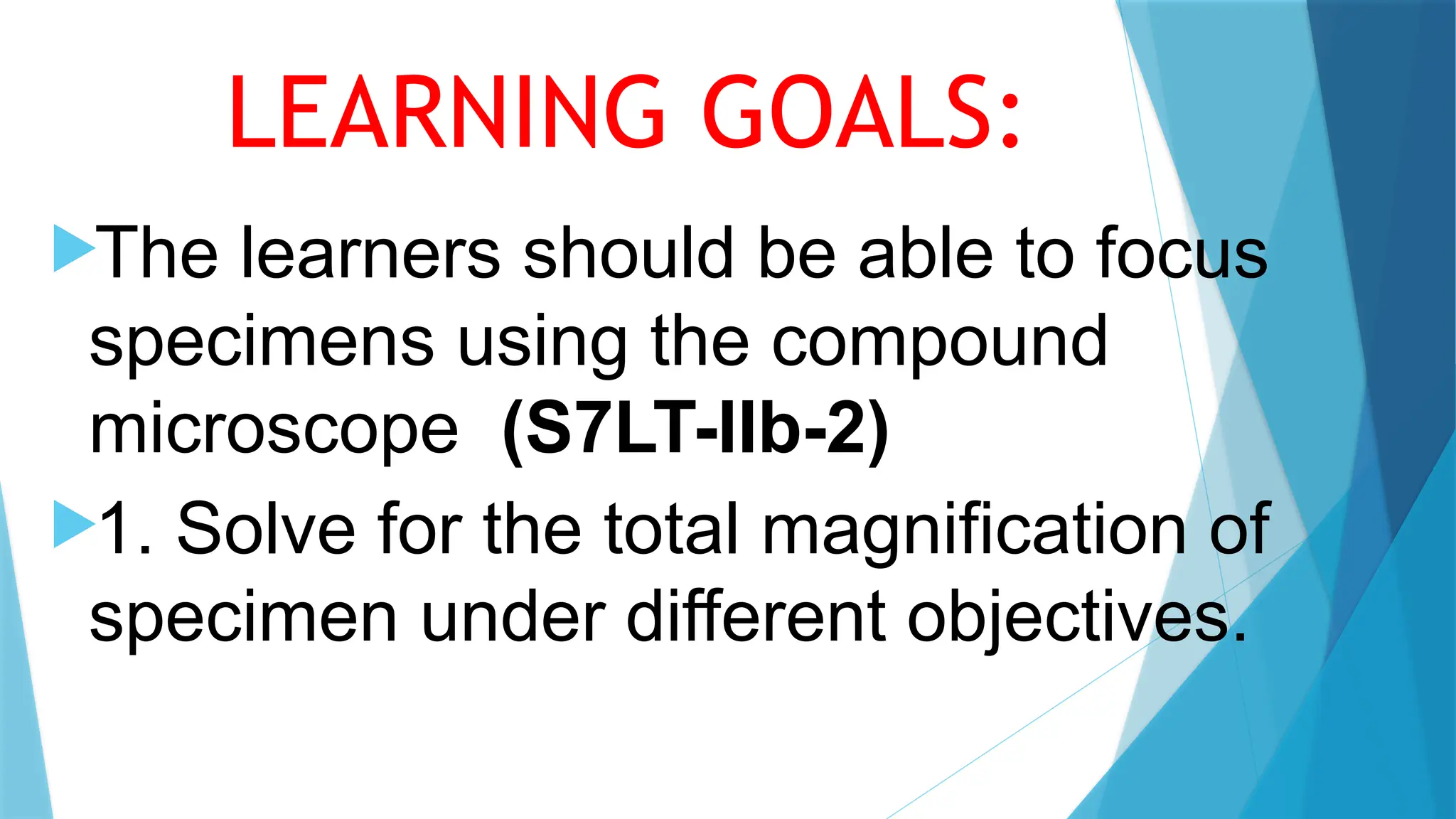 MICROSCOPY SCIENCE 7 -MAGNIFICATION.pptx