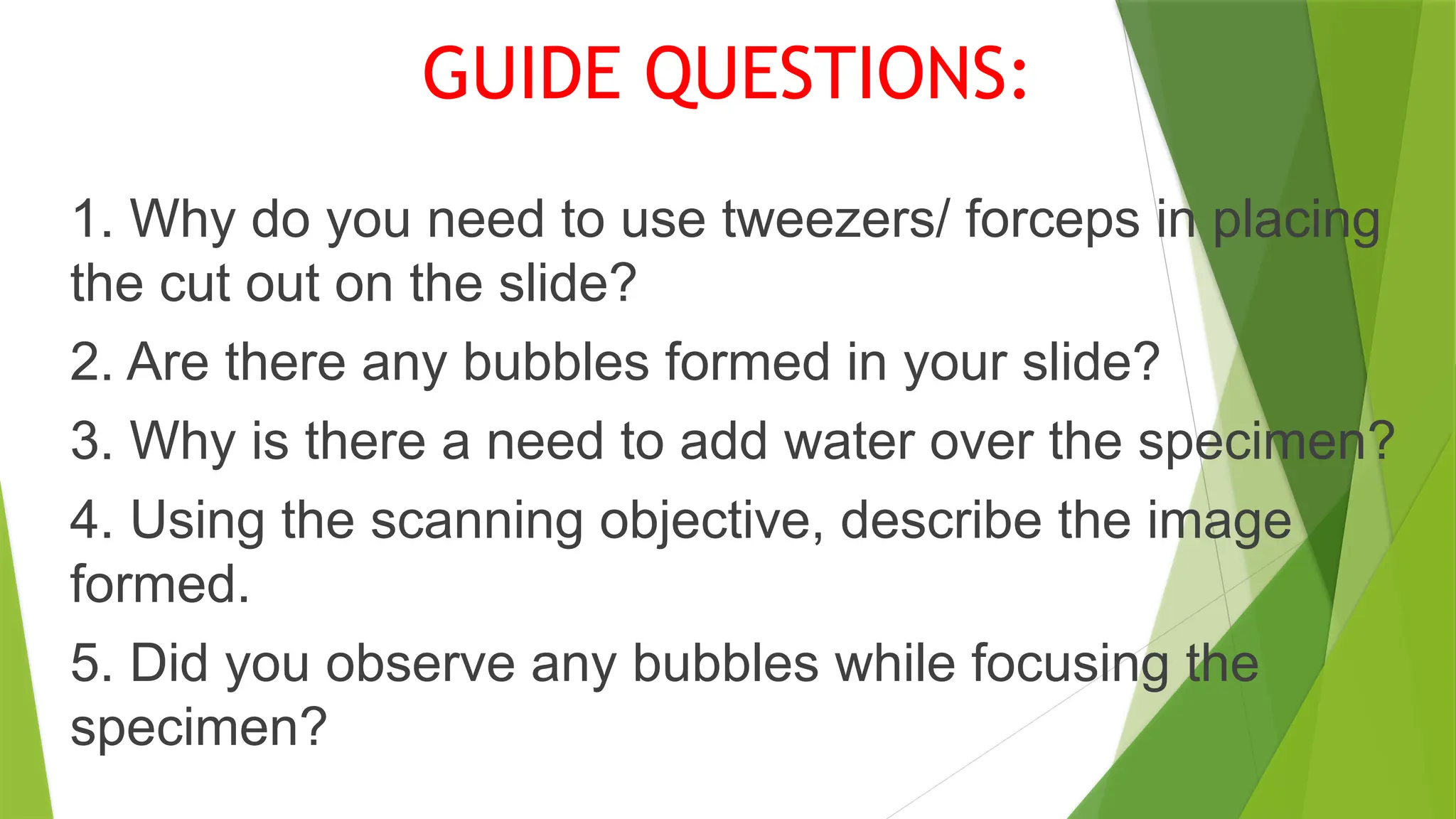 MICROSCOPY SCIENCE 7 - WET MOUNT.pptx