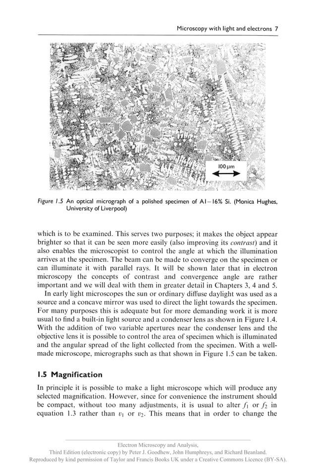 Microscopy with light and electrons | PDF