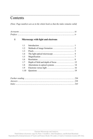 Microscopy with light and electrons | PDF