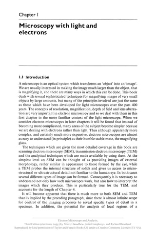 Microscopy with light and electrons | PDF