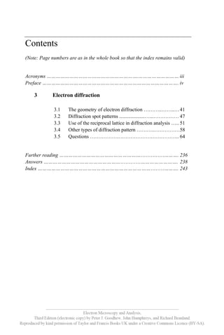 Electron diffraction | PDF