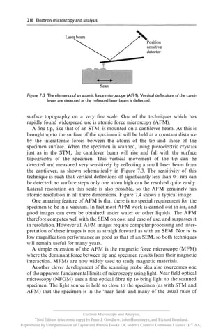Electron microscopy and other techniques | PDF