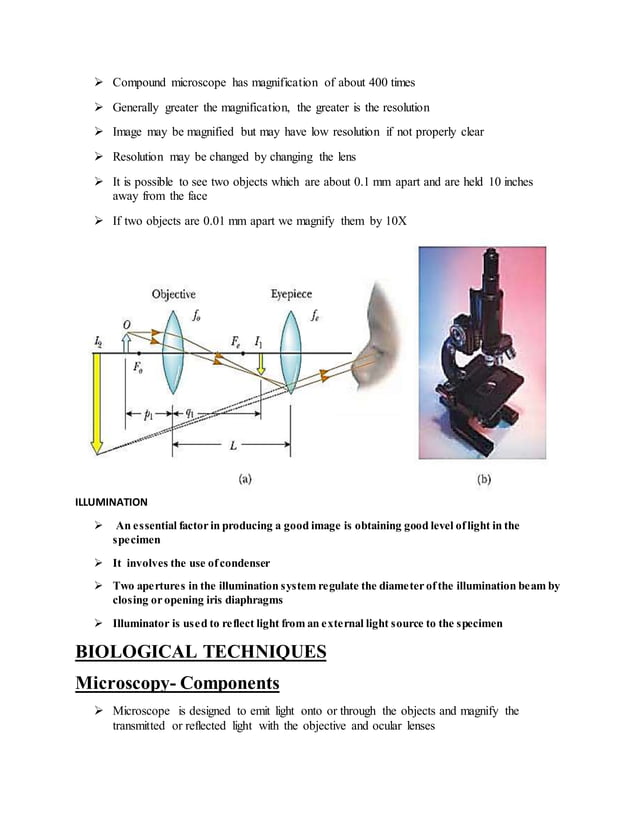 Microscopy introduction | PDF