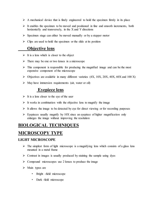 Microscopy introduction | PDF