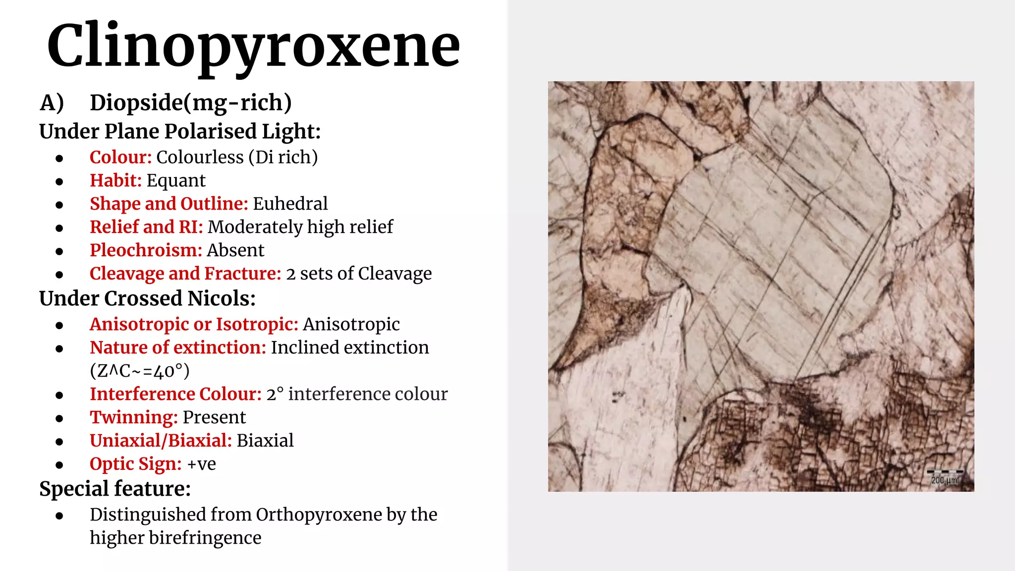 Microscopic Mineralogy- the study of minerals under microscope | PDF