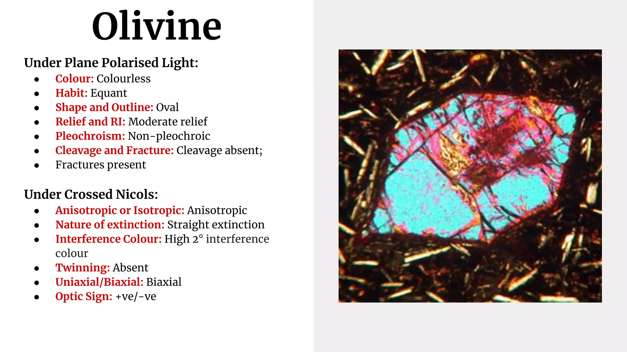 Microscopic Mineralogy- the study of minerals under microscope | PDF