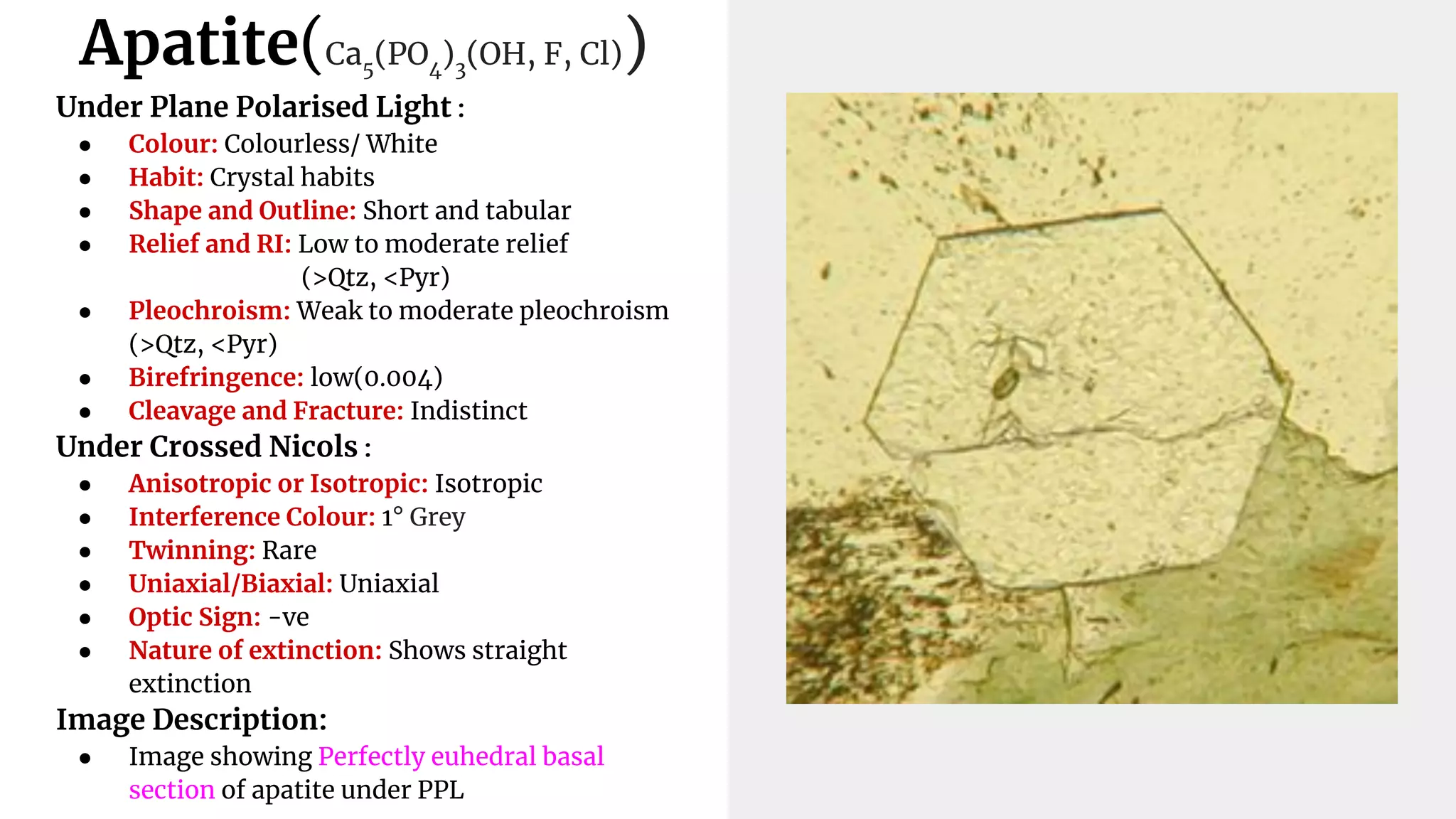 Microscopic Mineralogy- the study of minerals under microscope | PDF