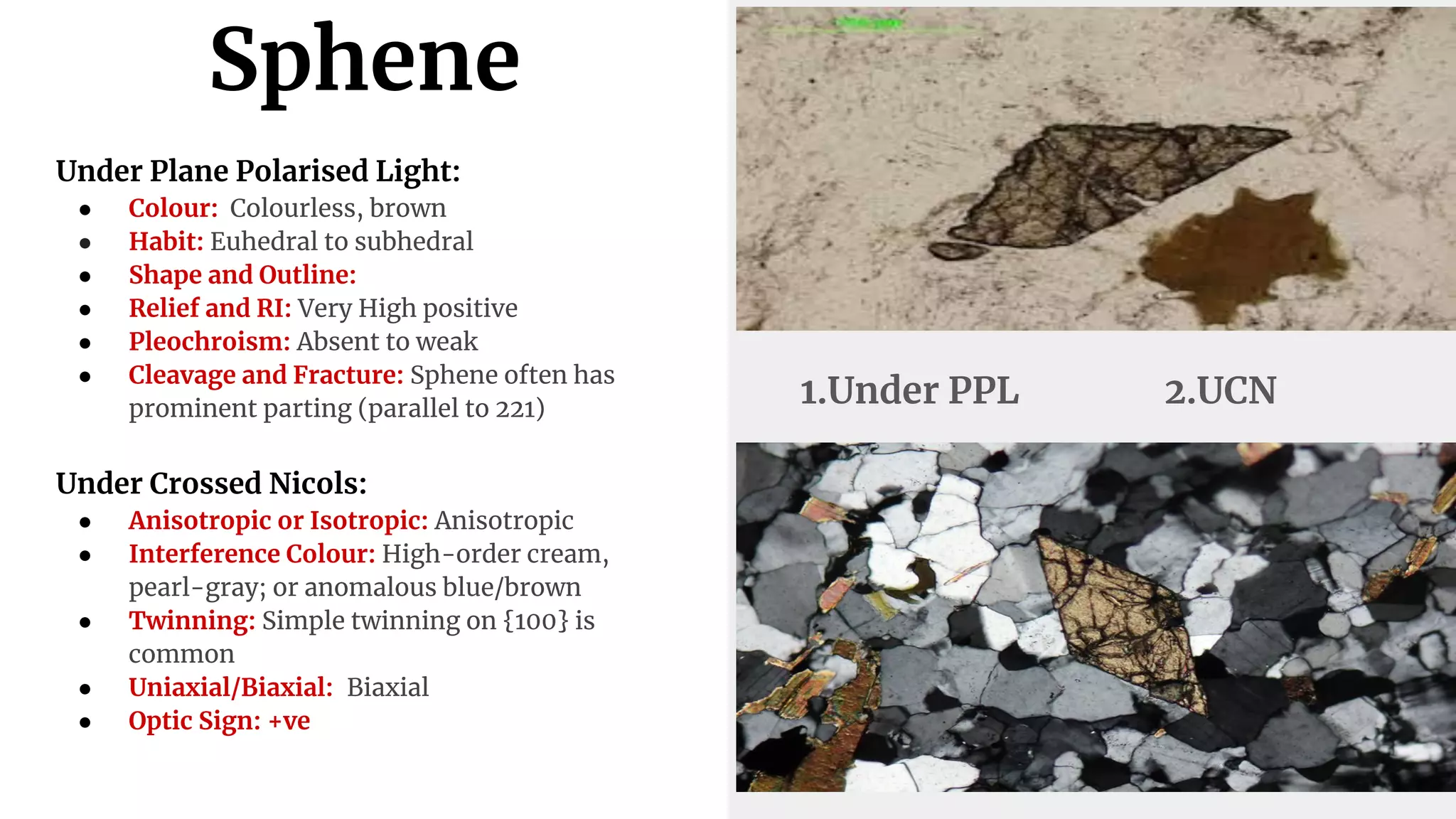 Microscopic Mineralogy- the study of minerals under microscope | PDF