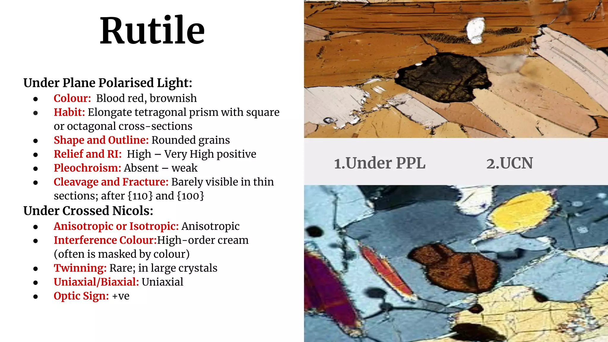 Microscopic Mineralogy- the study of minerals under microscope | PDF