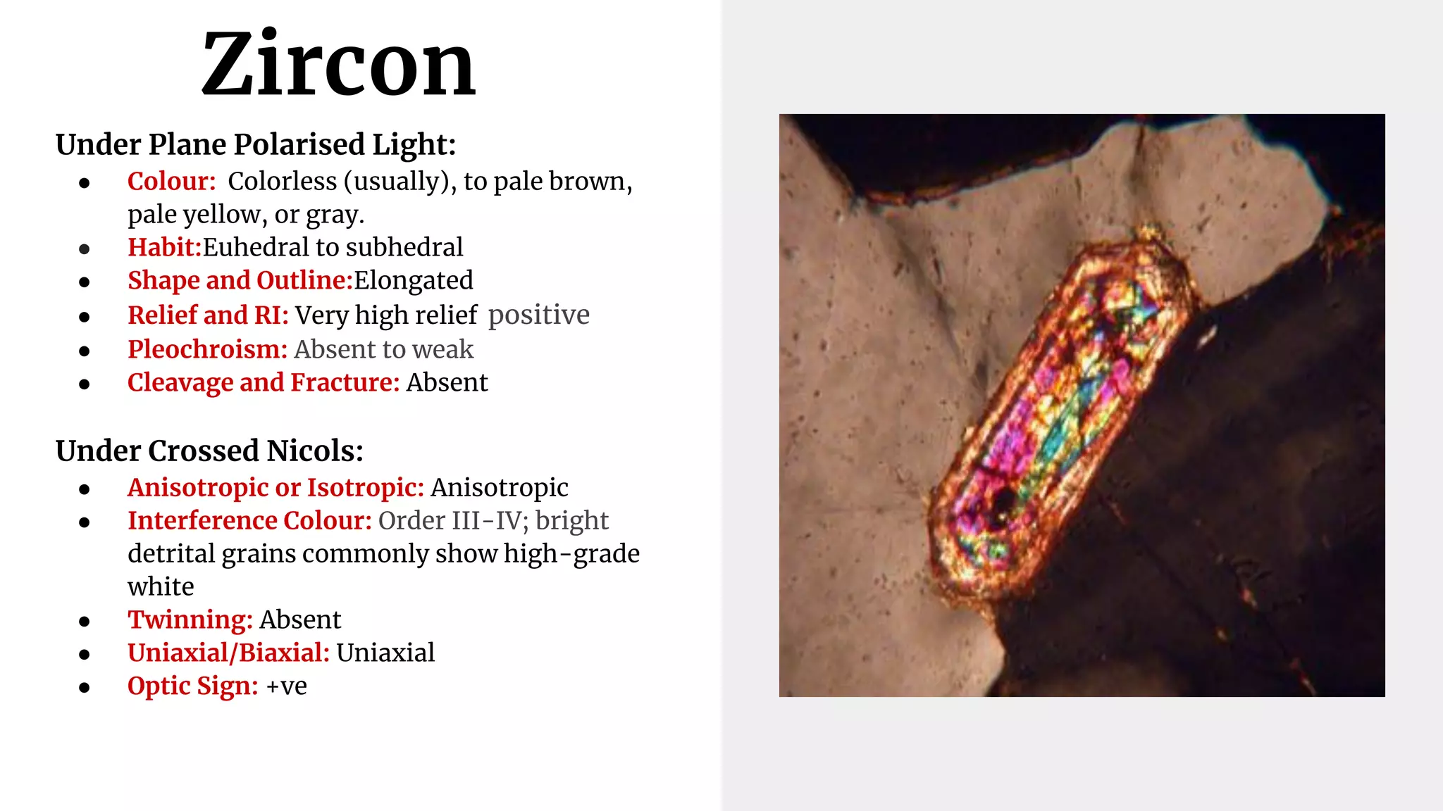 Microscopic Mineralogy- the study of minerals under microscope | PDF