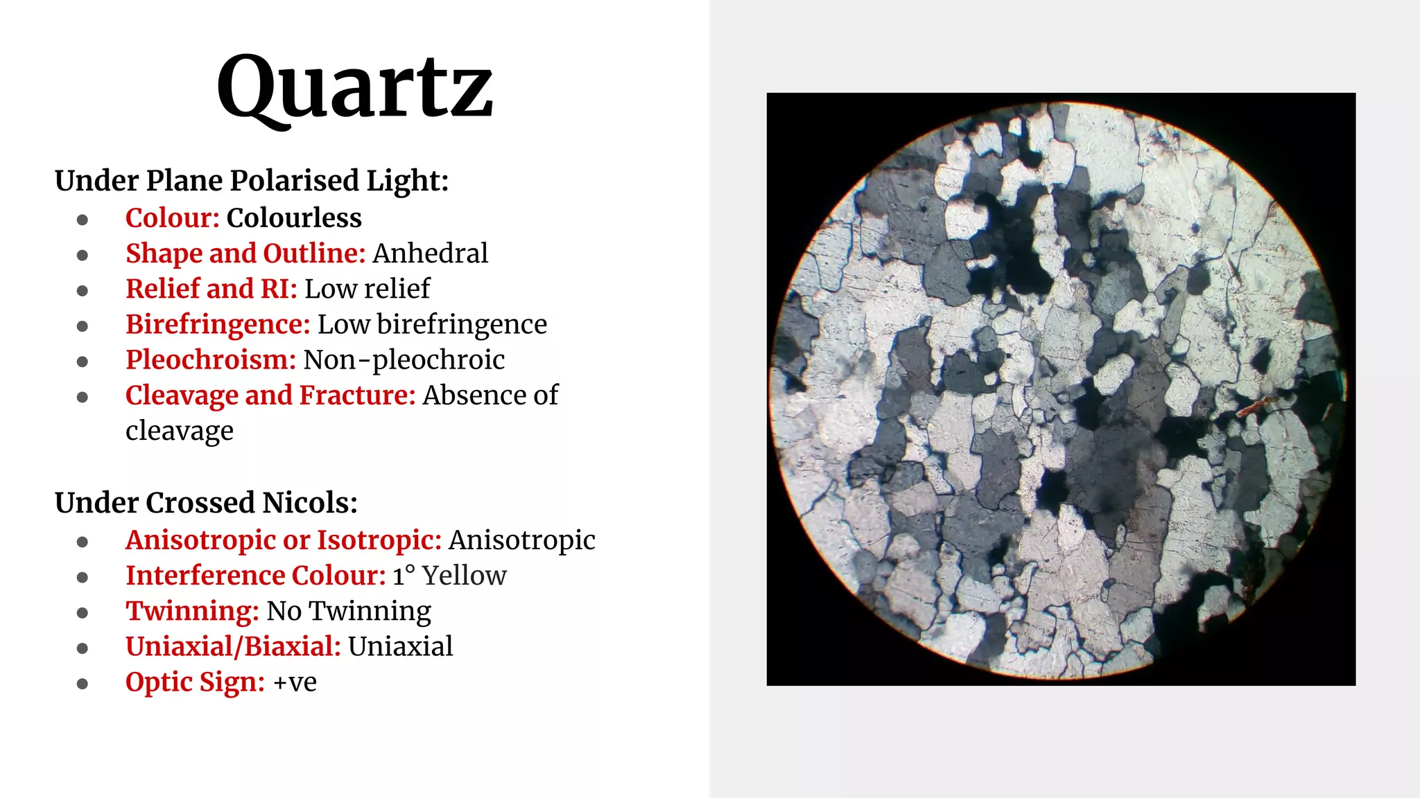 Microscopic Mineralogy- the study of minerals under microscope | PDF