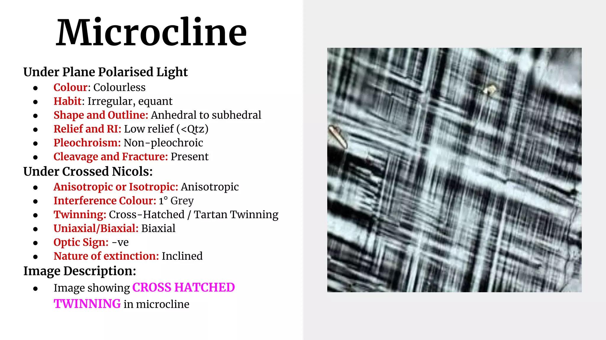 Microscopic Mineralogy- the study of minerals under microscope | PDF