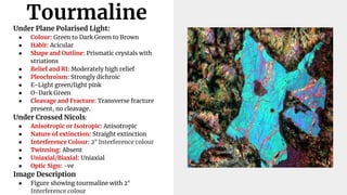 Microscopic Mineralogy- the study of minerals under microscope | PDF