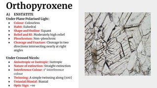 Microscopic Mineralogy- the study of minerals under microscope | PDF