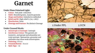 Microscopic Mineralogy- the study of minerals under microscope | PDF