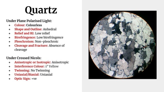 Microscopic Mineralogy- the study of minerals under microscope | PDF | Geology | Science