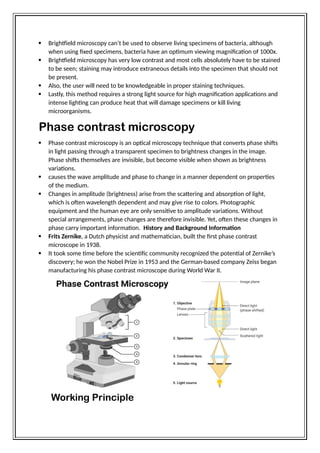 different types of Microscopy..... .docx