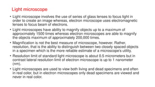 Microscopy department of botany sagar m.pPPT.pptx