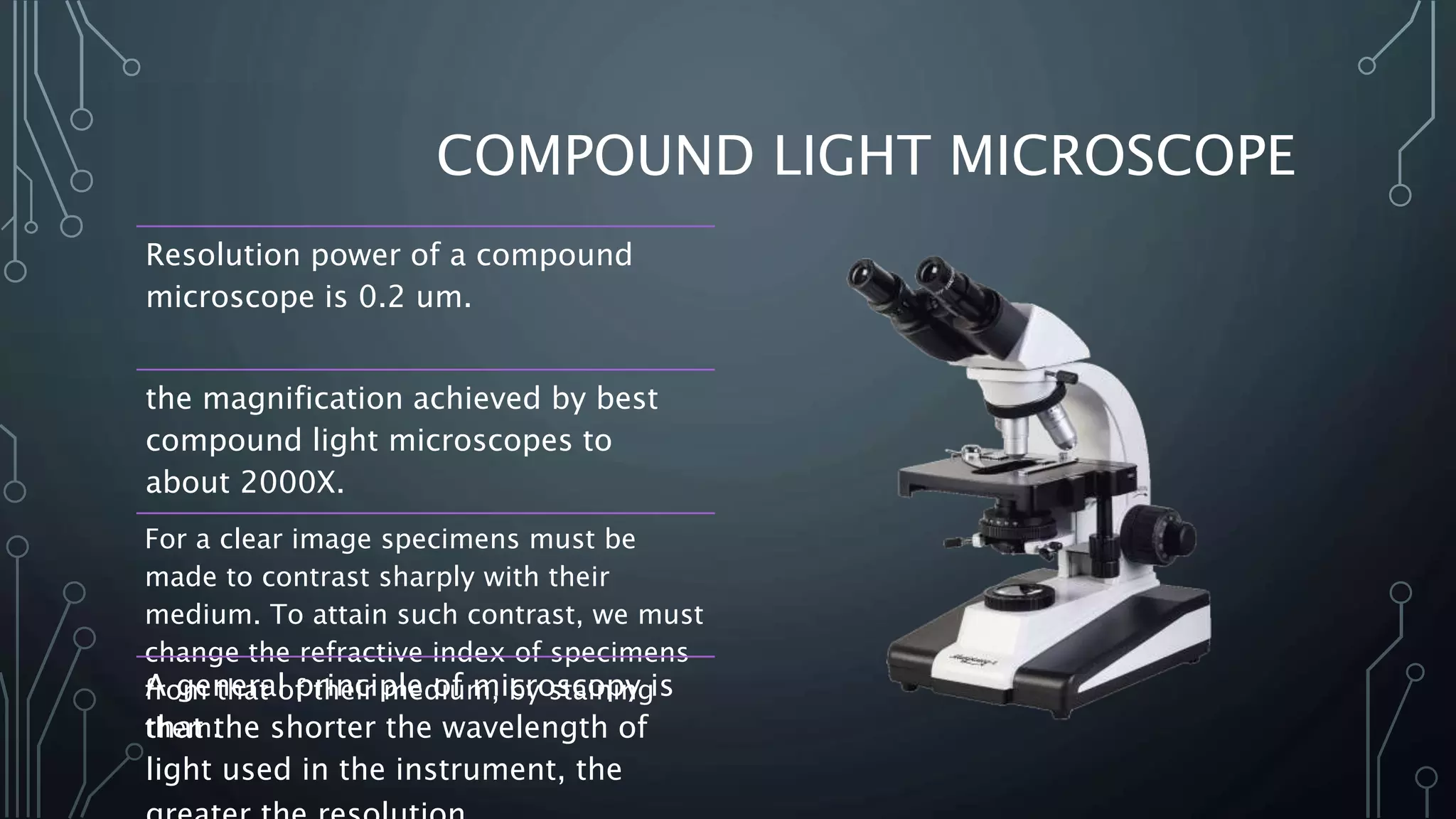 Microscopy presentation | PPTX