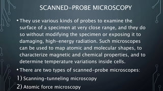 Microscopy presentation | PPTX