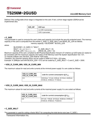 Microsd card spec | PDF