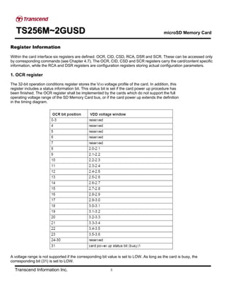 Microsd card spec | PDF