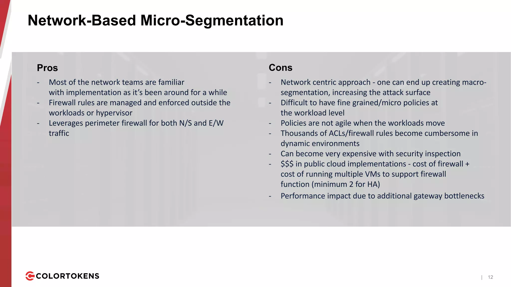 Microsegmentation for enterprise data centers | PDF
