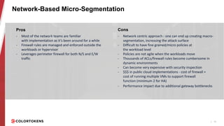 Microsegmentation for enterprise data centers | PPT