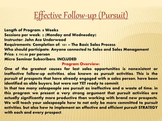 Marketing Training Programs | PPTX