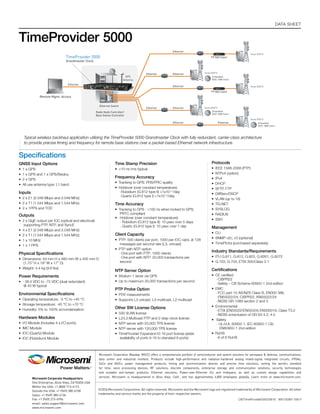 Microsemi tp5000 datasheet_vf | PDF | Internet | Computing