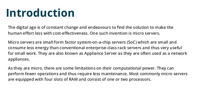 Micro Servers – Small yet Powerful Server | PDF