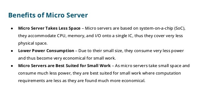 Micro Servers – Small yet Powerful Server | PDF