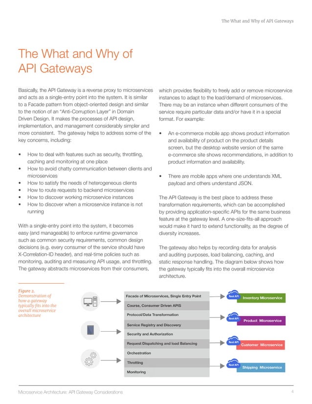 Microservice architecture-api-gateway-considerations | PDF