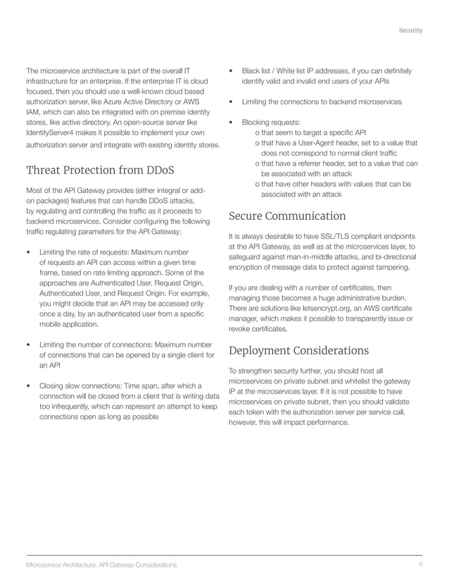 Microservice architecture-api-gateway-considerations | PDF