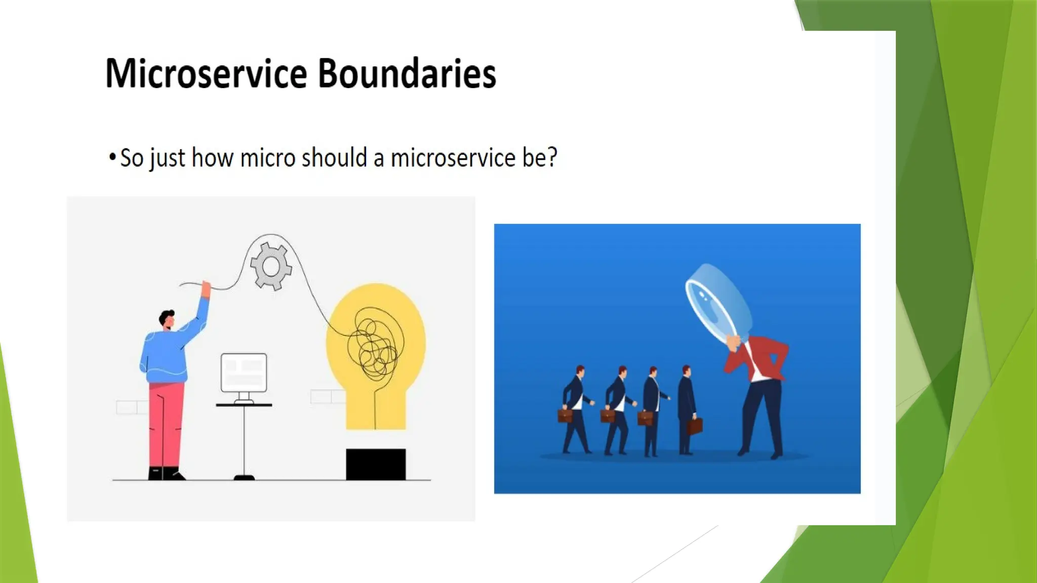 Microservice Architecture for Graduate students | PPT
