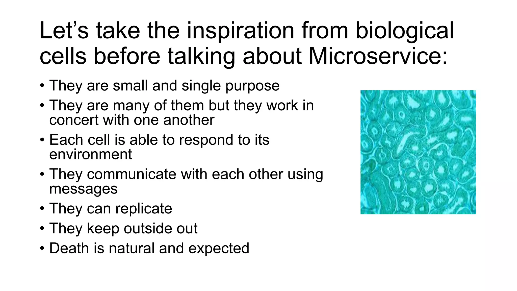 Microservice architecture design principles | PPT