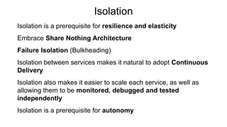 Microservice architecture design principles | PPTX