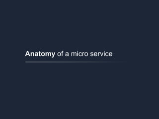 Micro Service Architecture | PPTX